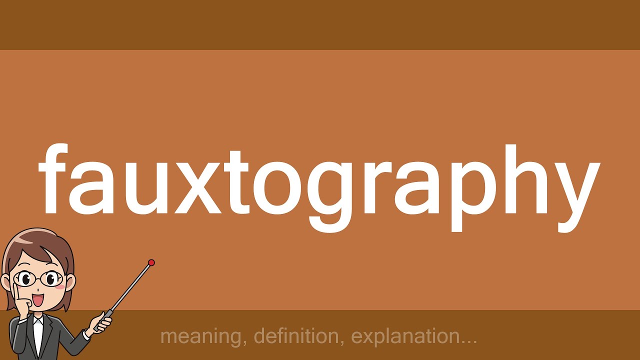 fauxtography - YouTube