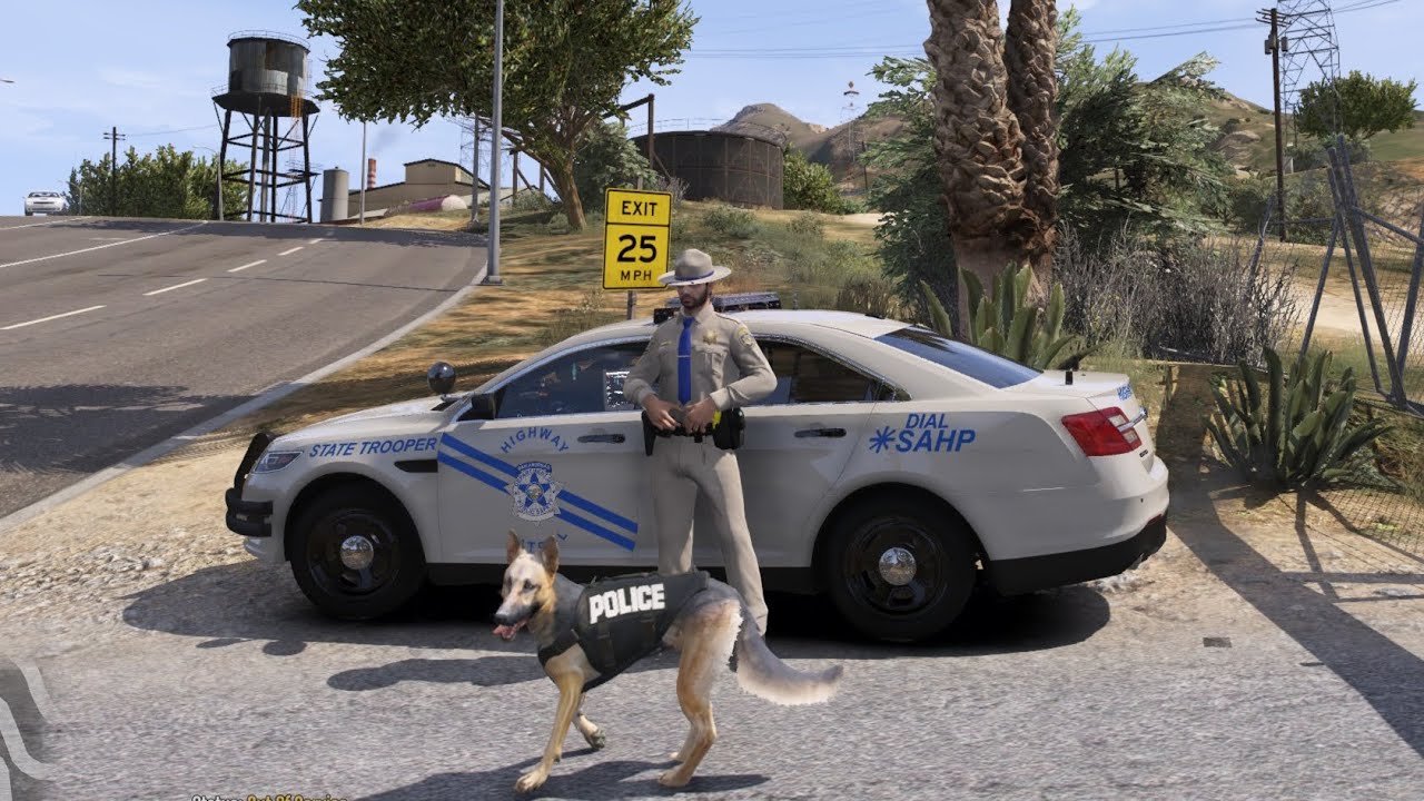 Nevada Highway Patrol | GTA 5 LSPDFR | 4K #lspdfr - YouTube