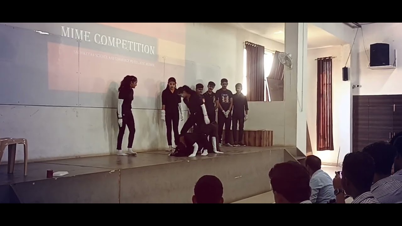 Mime show! beat mime Ever on AVOID Drink and Drive& Please Give Eye ...