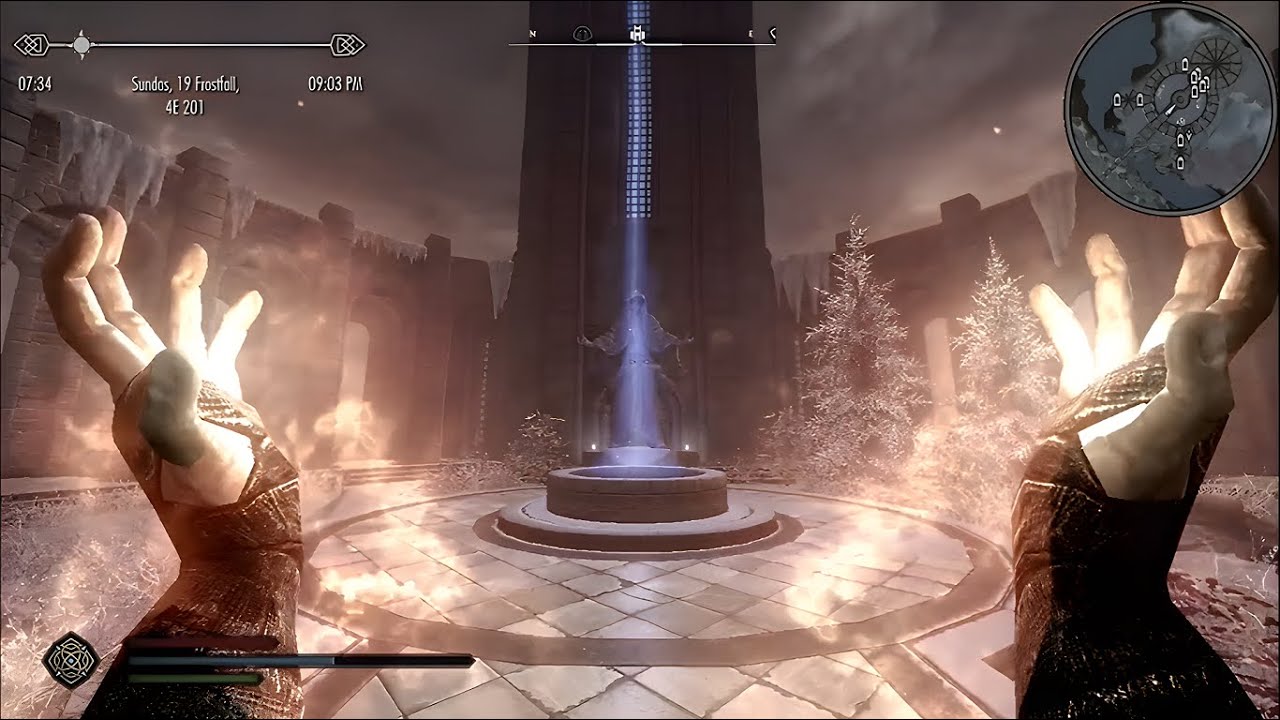 How It Feels To Learn All 3 Master Destruction Spells in Skyrim - YouTube