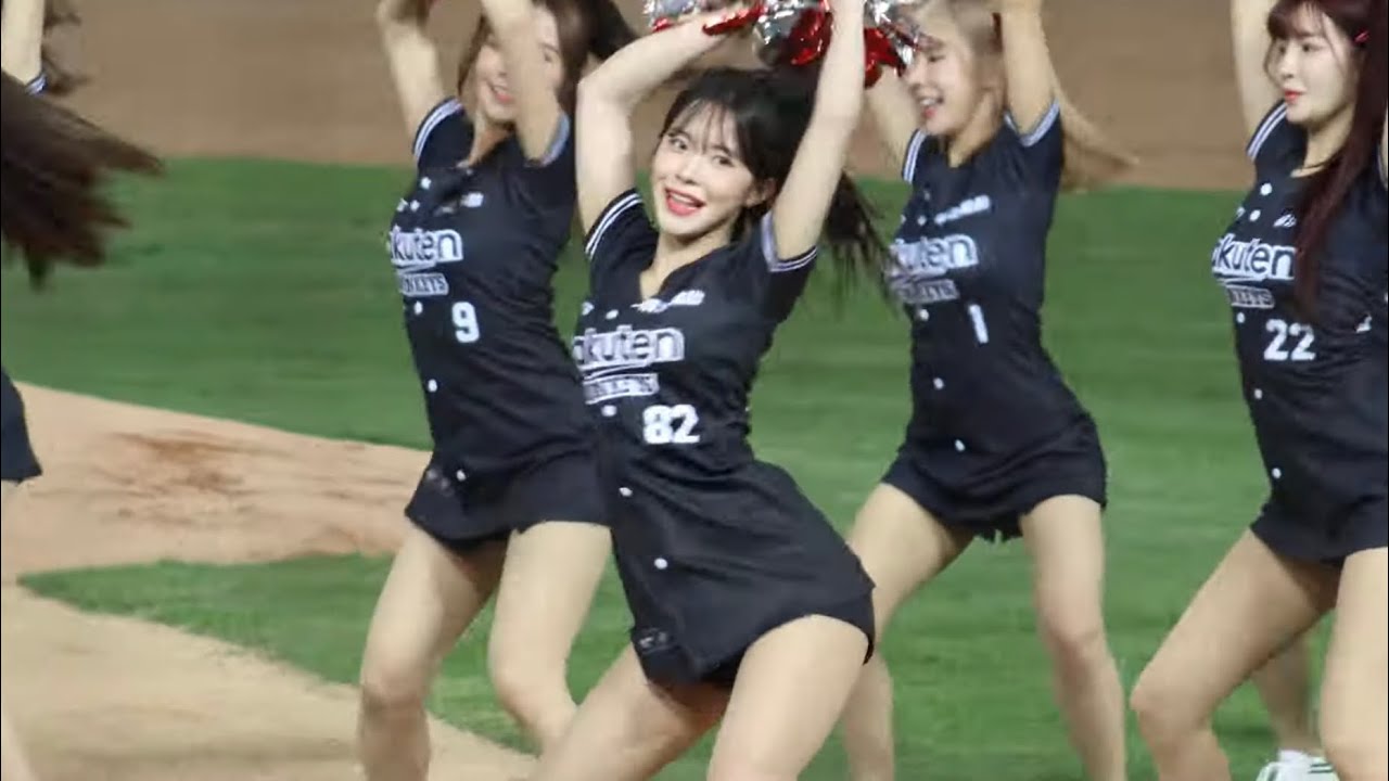 『4K』李多慧初登板開場舞💙（多慧Cam)20230414 #中華職棒#李多慧#이다혜#樂天桃猿#樂天女孩#rakutengirls#台湾チア ...