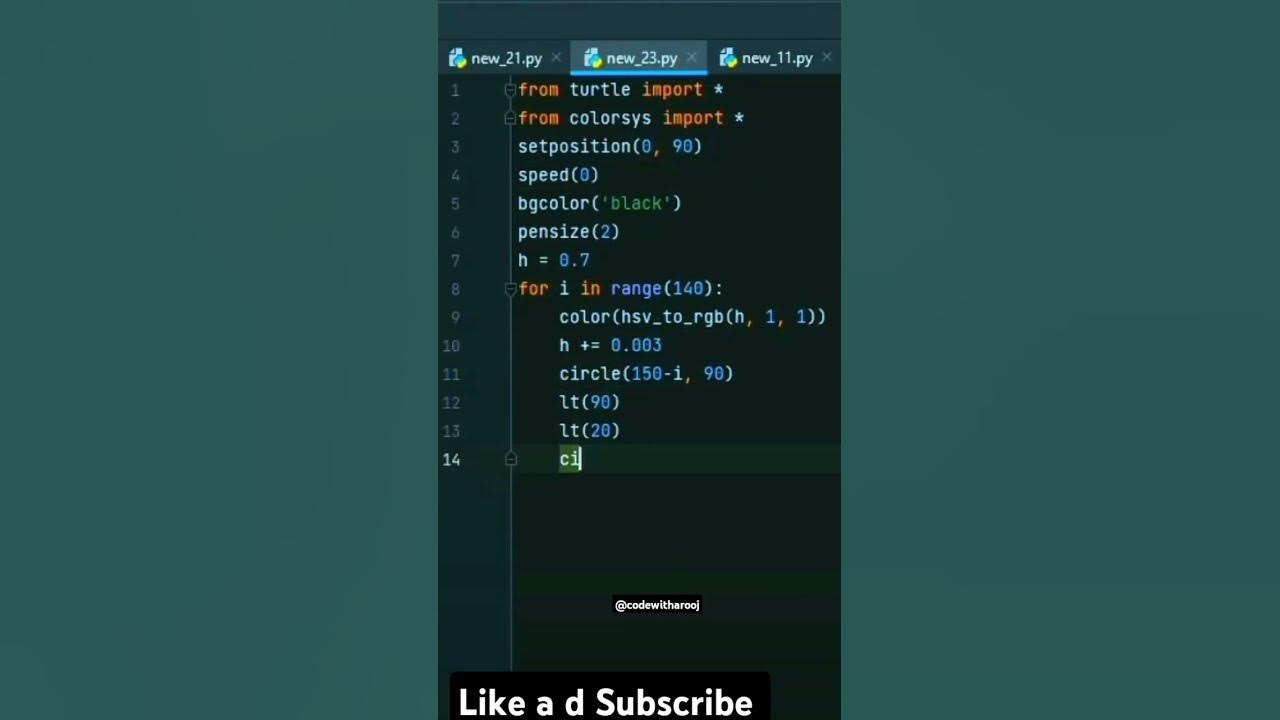 Beautiful Flower Design Python Pythontutorial Pythonprogramming 0435