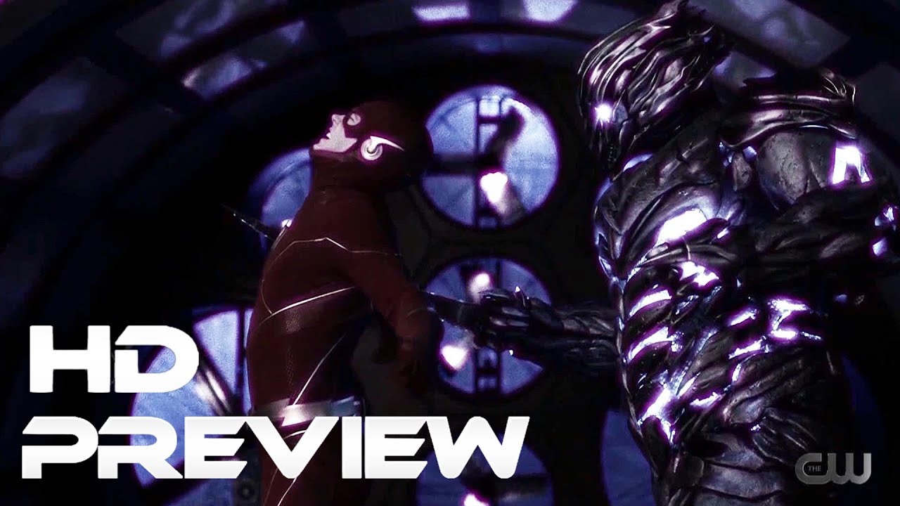 The Flash 7x05 Barry vs Savitar and Reverse Flash - YouTube