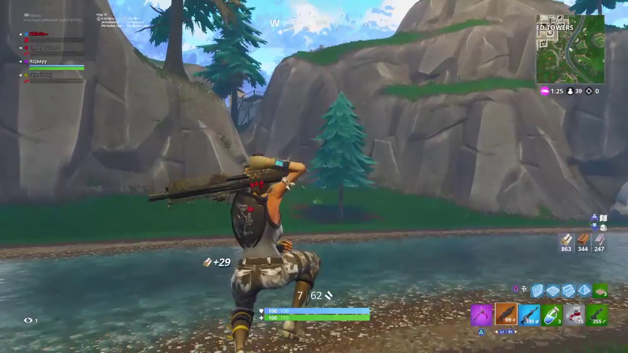 Fortnite BR/220+Wins Ghoul trooper Icy - YouTube