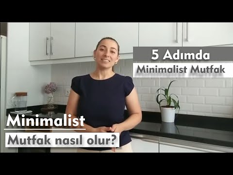Mutfakta MİNİMALİZM. | Sade ve Kullanışlı mutfak.