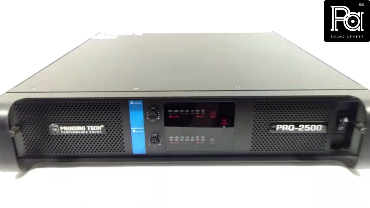 PROEURO TECH PRO 2500 - YouTube