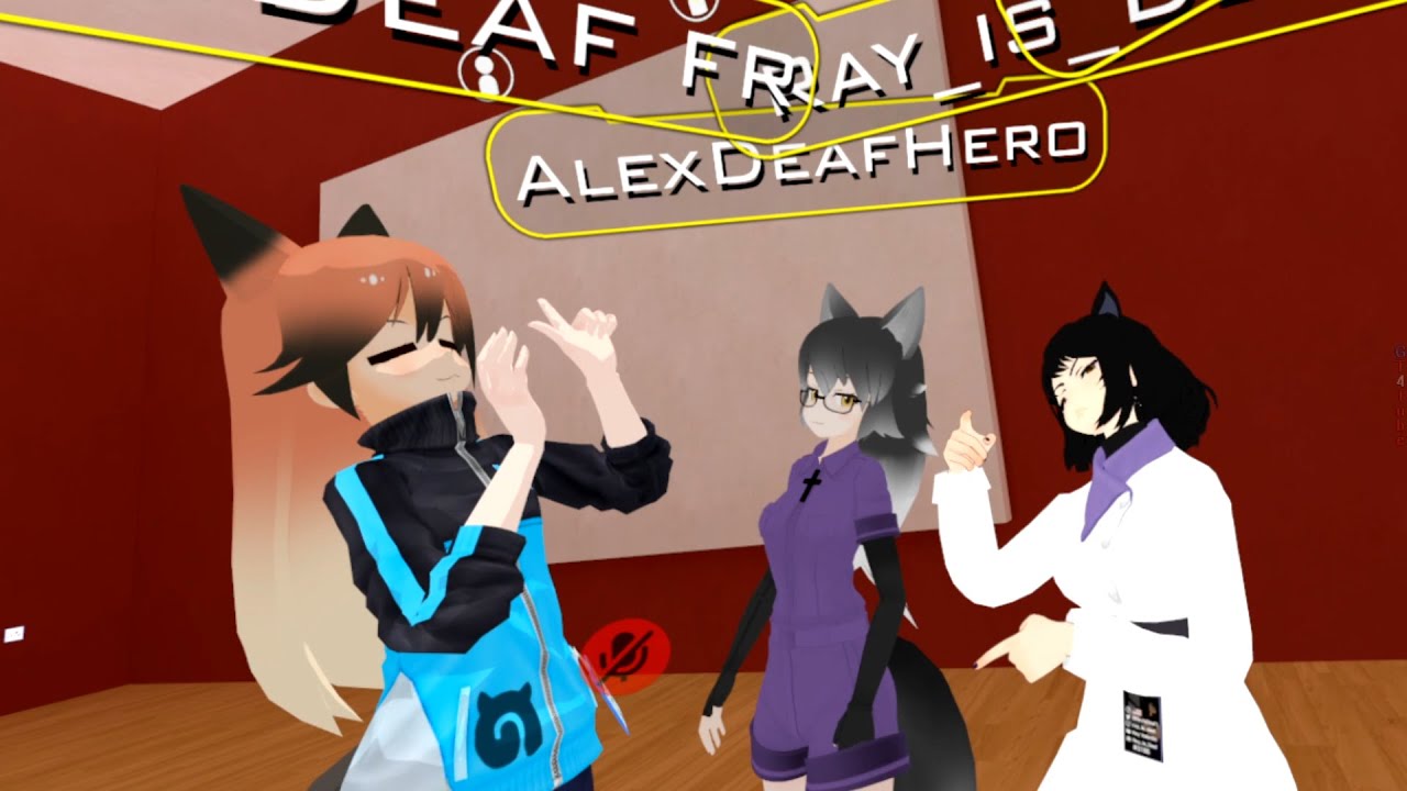 VRchat #12 | Deaf ASL | Fun with Friends & Relax - YouTube