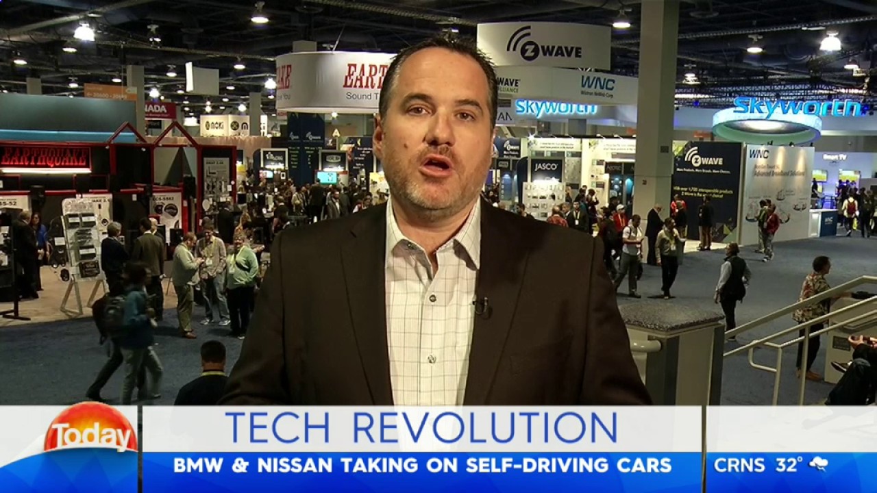 Live from CES : Trevor Long on The Today Show with the latest gadgets ...