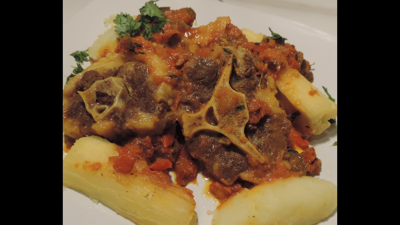 Cola De Res Guisada - YouTube