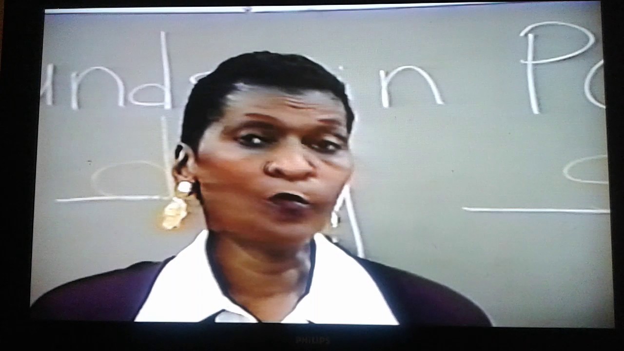 Marva Collins Teaching Phonics part 2 - YouTube