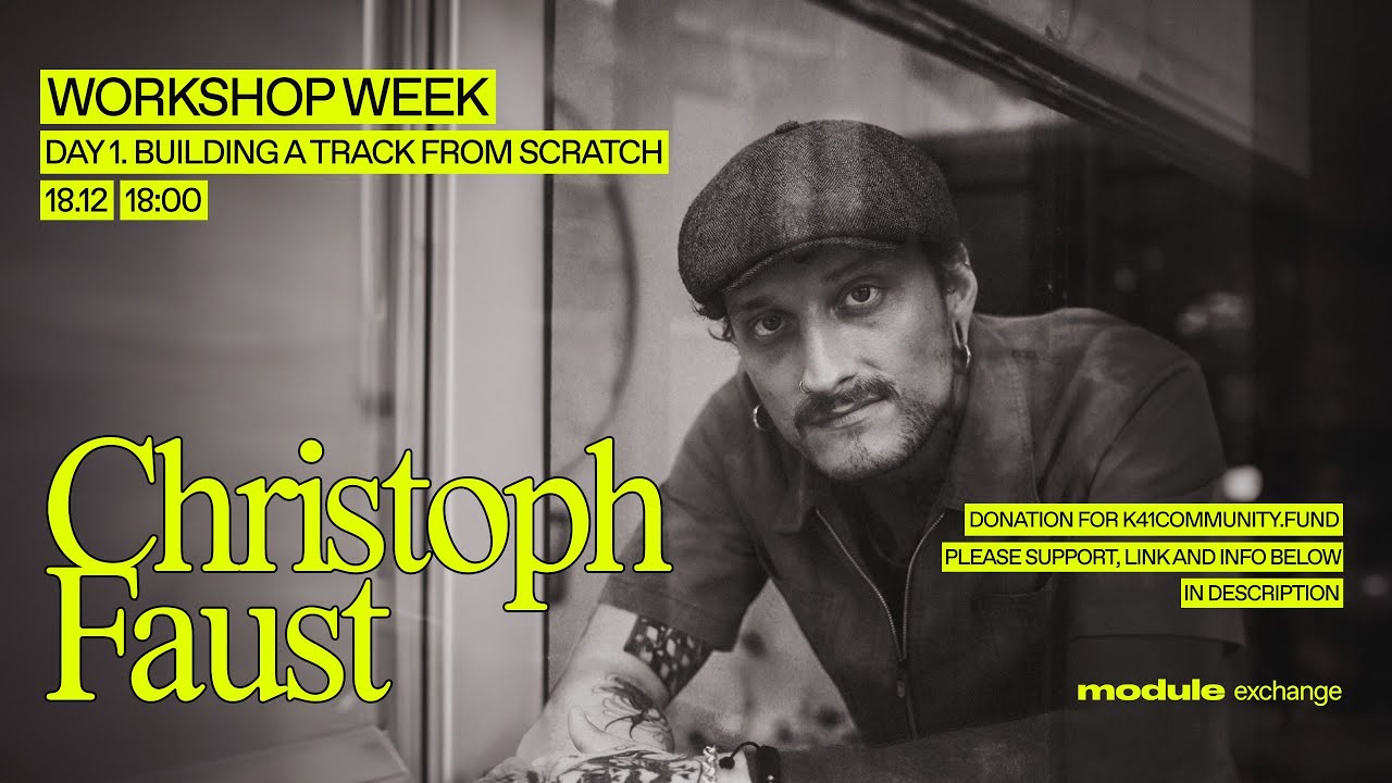 Christoph Faust | Masterclass: Building track from scratch - YouTube