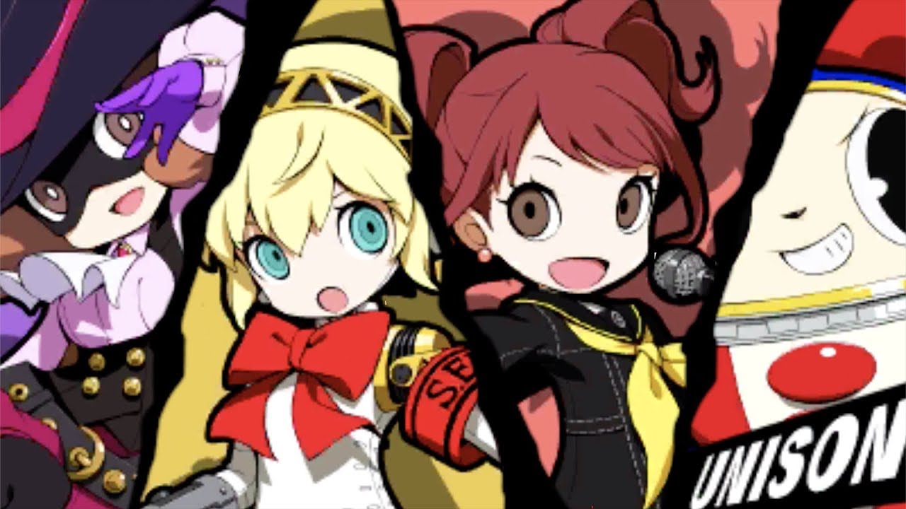 PERSONA Q2 HD - Teddie, Aigis, Noir, Rise Unison SKill - YouTube