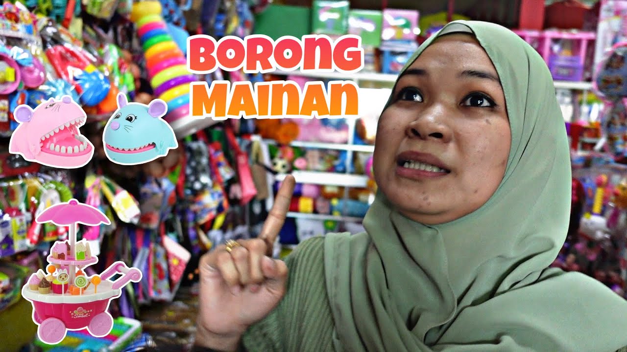 Hunting Mainan Murah ‼️Borong Banyak Sampai Mama Tekor 😂 Grebek Toko ...