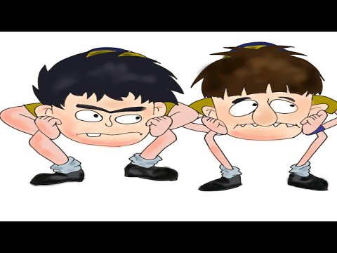 Murga Position😄😄| Budh Aur Badri| Digital Painting| All For Art - YouTube