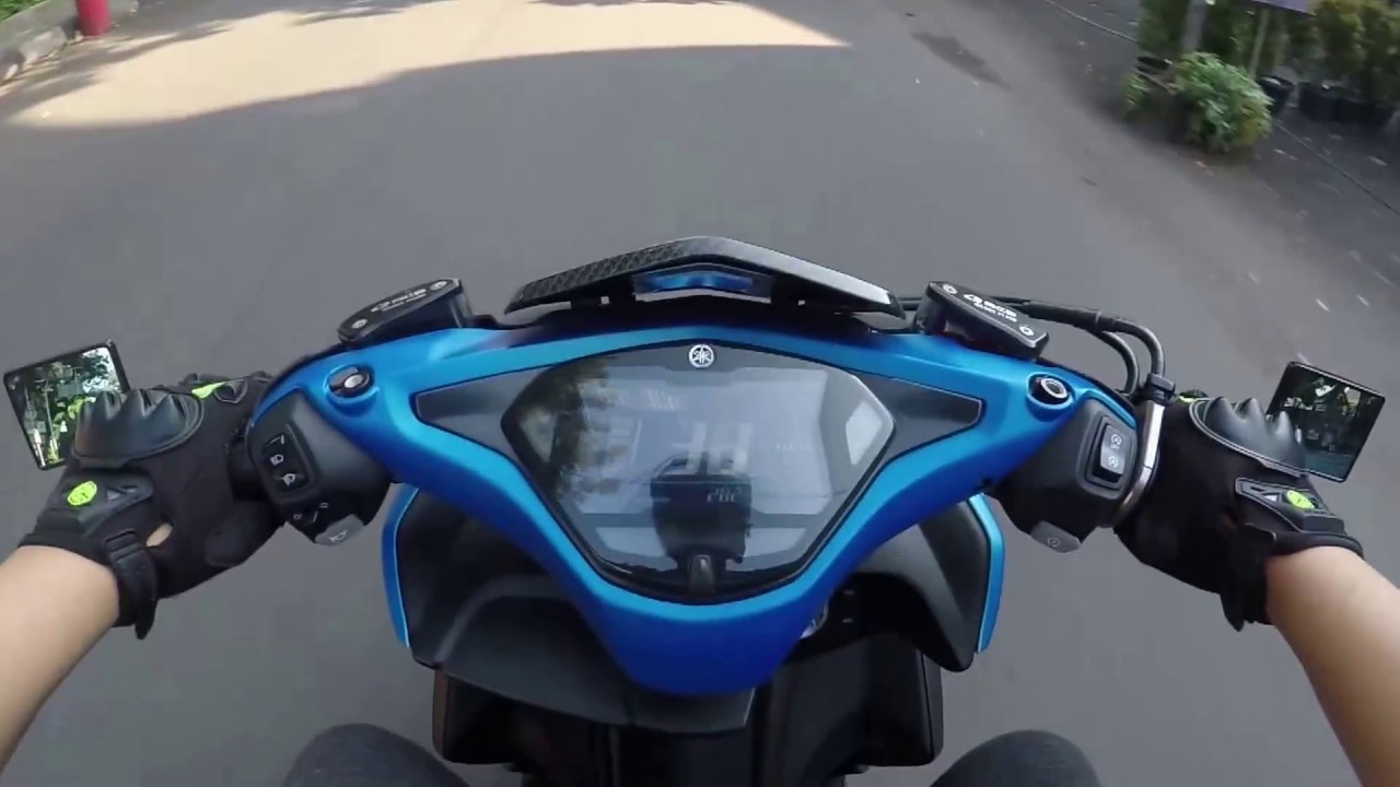 Yamaha Aerox 155 monoshock #motovlog 8 - YouTube