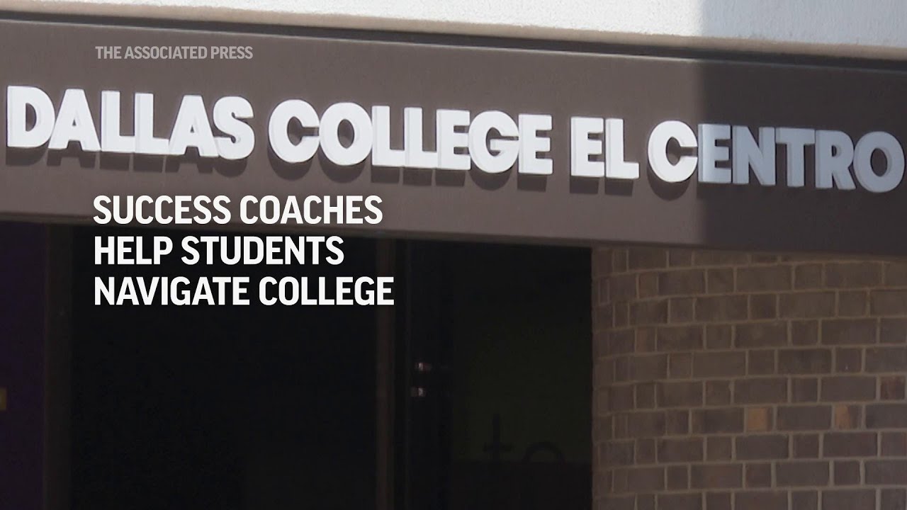 Success coaches help students navigate college - YouTube