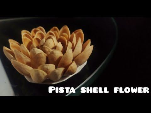 DIY pista shell flower || How to reuse the pista shells || Handmade ...