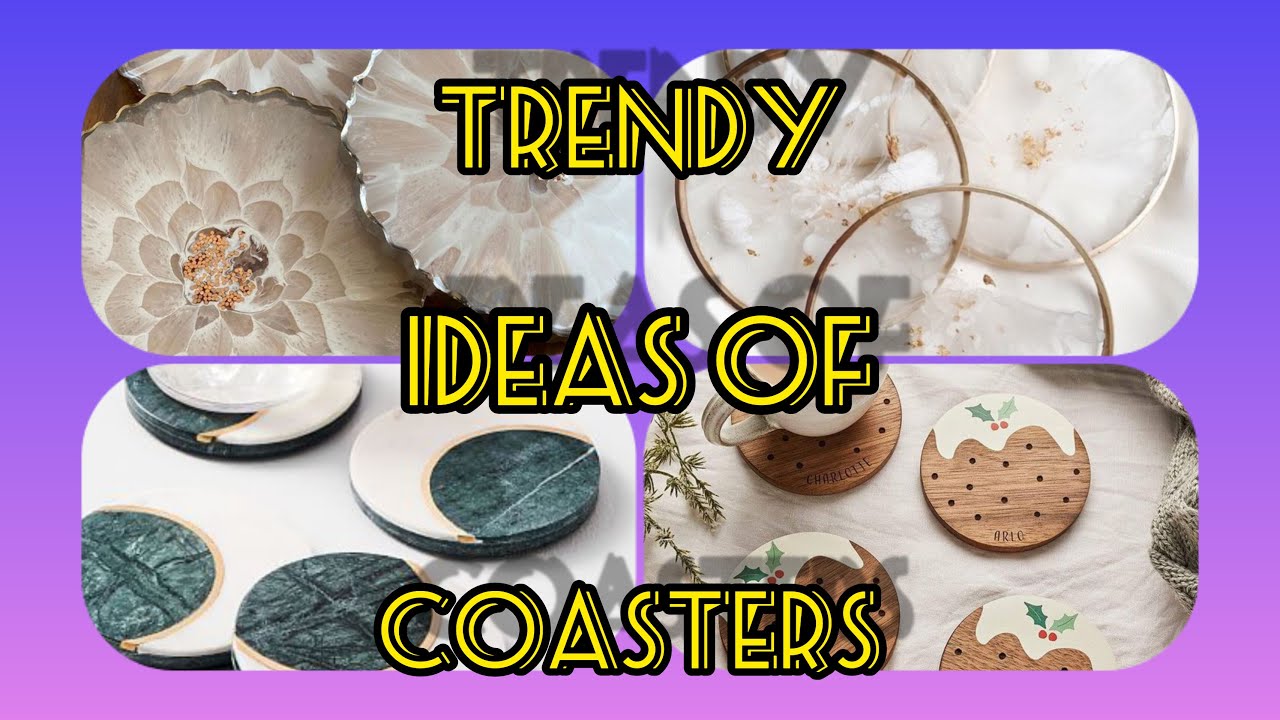 Coasters for Table Setting | Trending Home Decor - YouTube