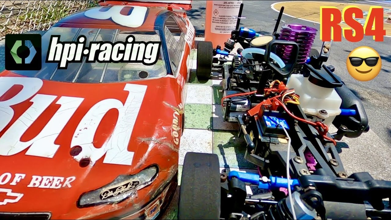 HPI NItro RS4 - A Vintage RC Car Icon - Restoration, Overview & Test ...