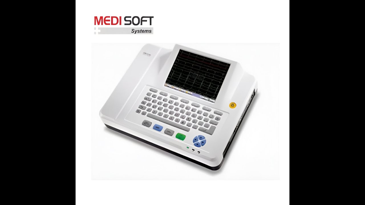 COMeN 1200A ECG Machine - YouTube
