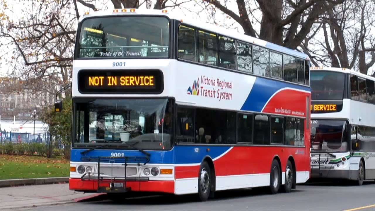 (Original Livery Returns!) BC Transit 2000 Dennis Trident/Duple Metsec ...