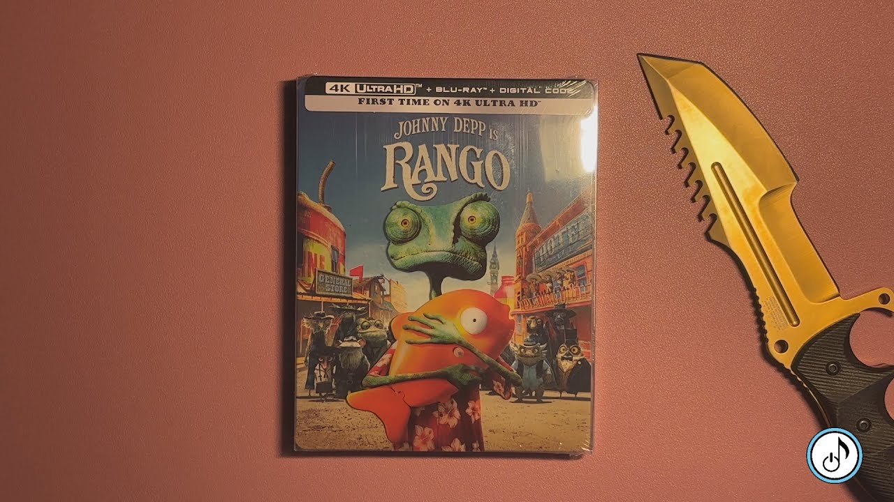 Rango (2011) 4K Steelbook Unboxing - YouTube
