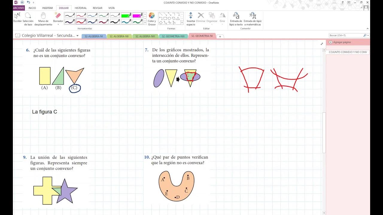 NI.S2. Conjunto convexo y no convexo - YouTube