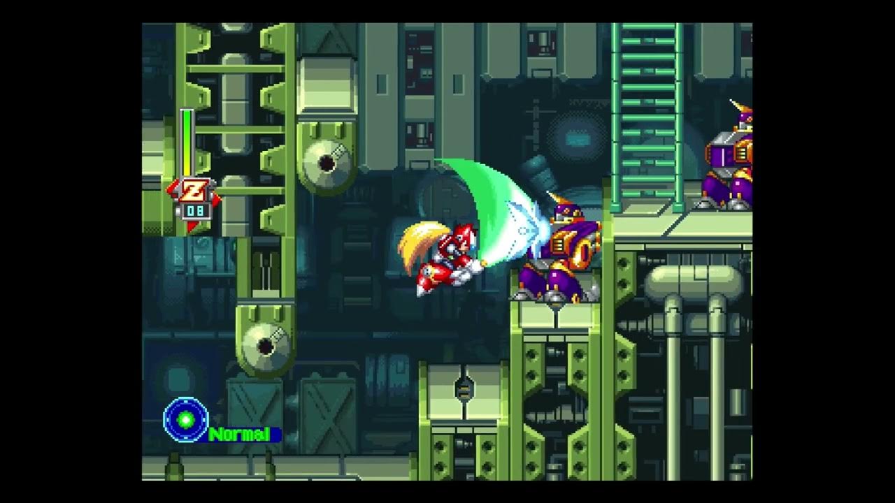 Mega Man X5-100% Walkthrough Volt Kraken (Zero)-No damage + Xtreme Mode - YouTube