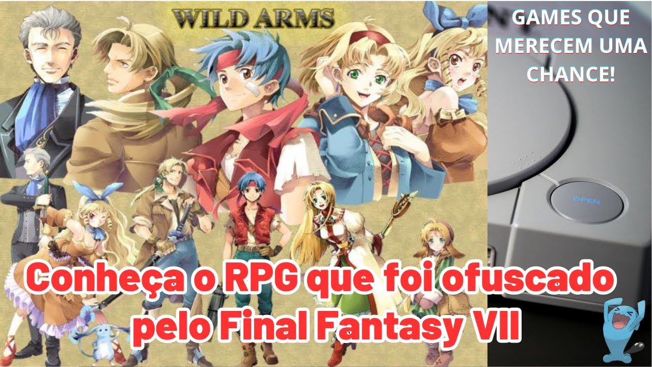 A História de Wild Arms o RPG que foi Ofuscasdo por Final fantasy VII ...