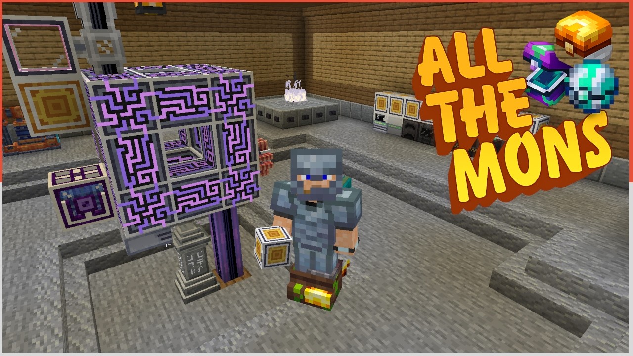 All The Mons - Ep 11 - AE2 Mekanism And Extended AE2! - YouTube