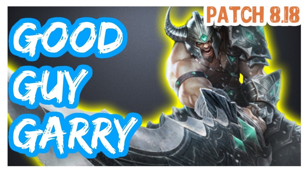 GoodGuyGarry | TRYNDAMERE vs CHO`GATH | TRYNDAMERE Top | Good Guy Garry ...