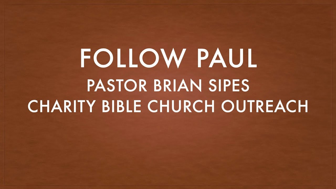 Follow Paul May 7, 2023 - YouTube