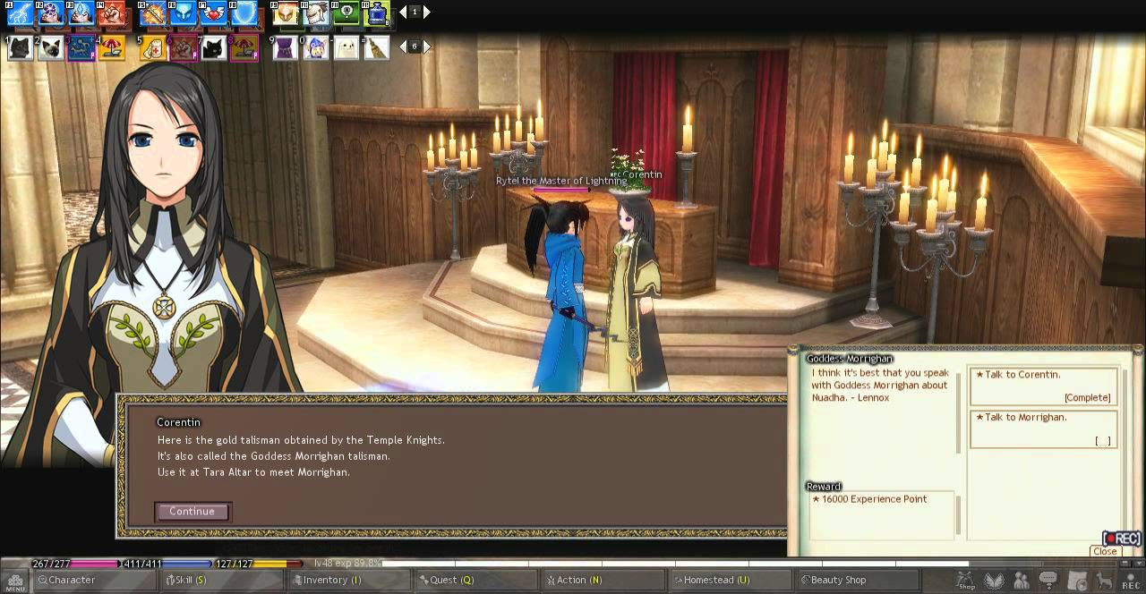 mabinogi G12 Goddess Morrighan - YouTube
