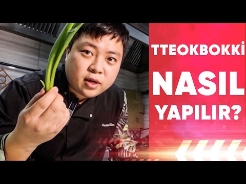 Tteokbokki Nasıl Yapılır? - Türk Arkadaşıma İlk Kez Kore Yemeği Yedirdim!