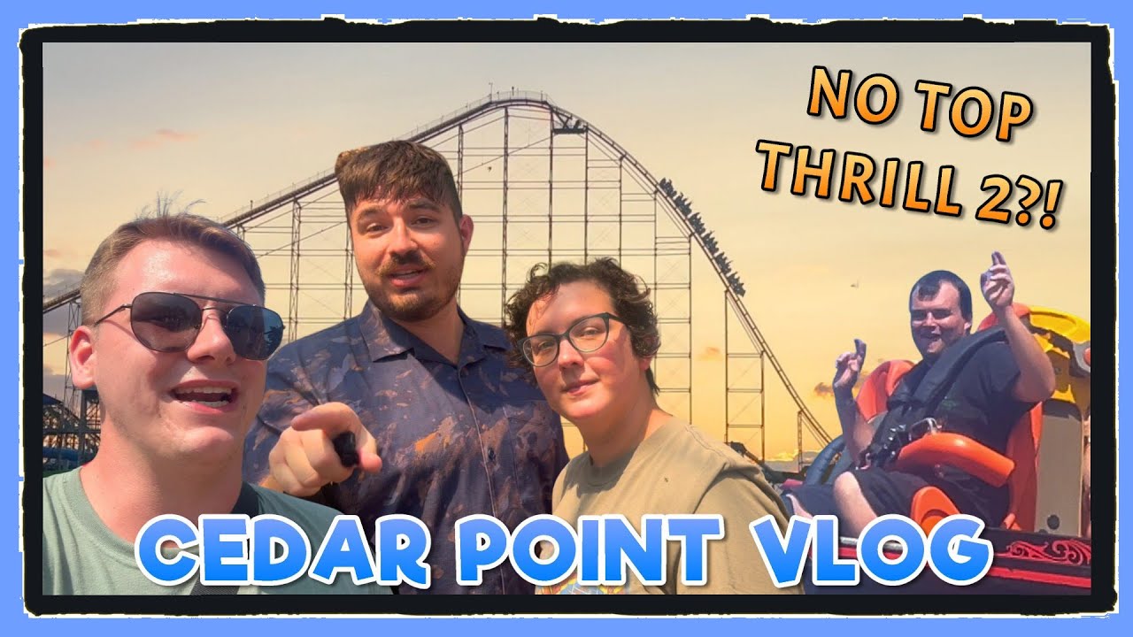 Top Thrill 2-less with the MAGNUM QUEEN! | A fun but chaotic Cedar ...