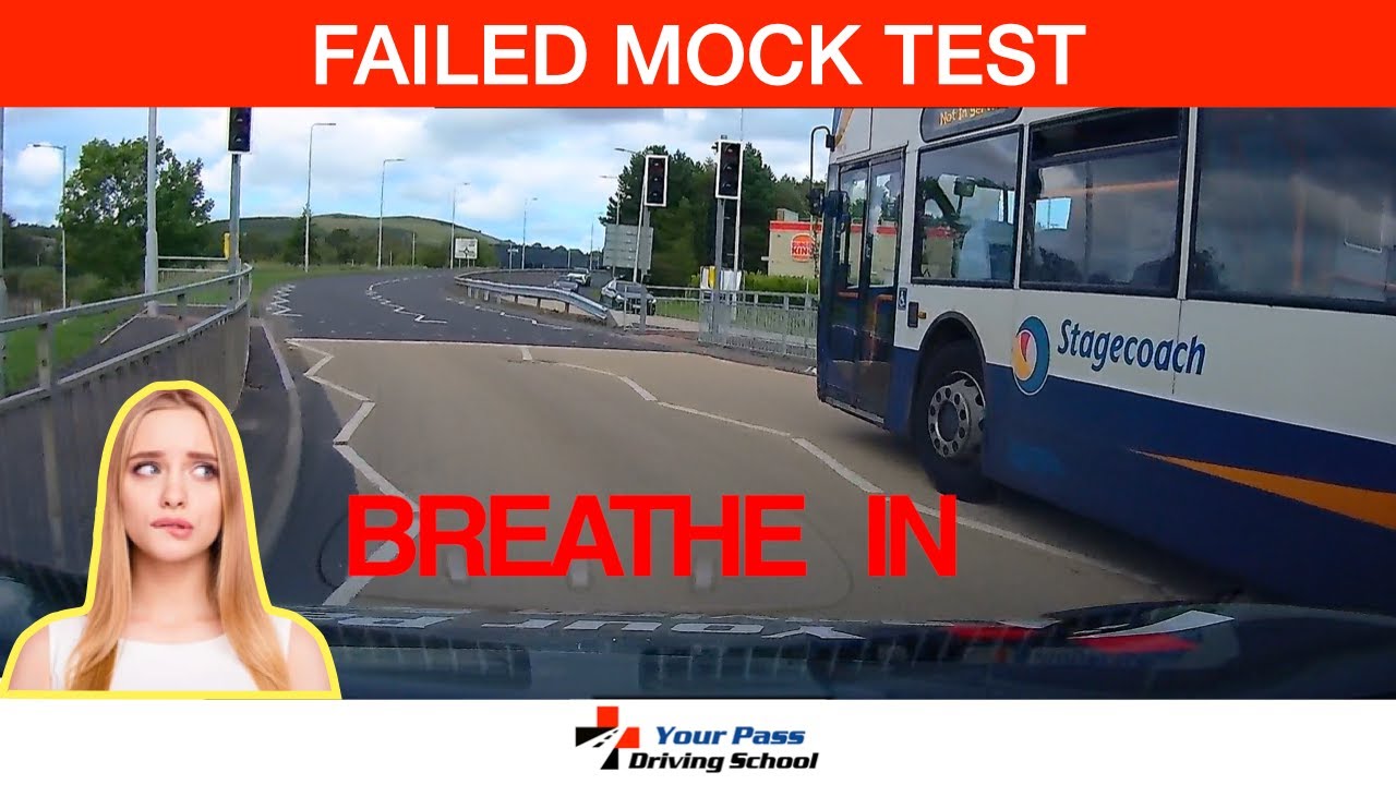 Driving Mock Test | Failed With 7 Serious Faults, 4 Minors - YouTube