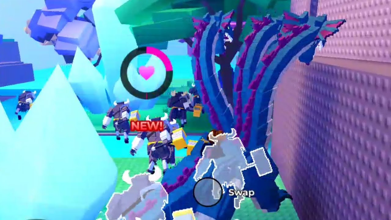 I tamed a Rainbow Hydra in the new map Everdawn ( Raise animals ) - YouTube