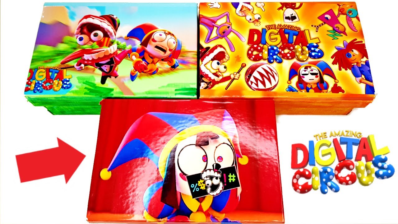 👀Mystery THE AMAZING DIGITAL CIRCUS surprise box Openning BOX 3 - YouTube