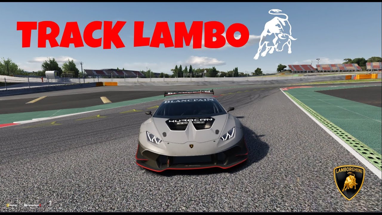 TESTING TRACK LAMBORGHINI IN ASSETTO CORSA #assettocorsa #lamborghini ...