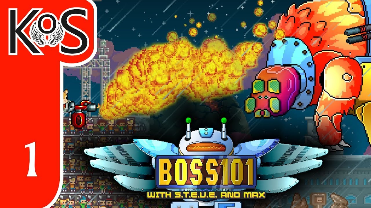 Boss 101 LIVESTREAM! - Action, Shooter, Pixel Art, First Look - Let's ...