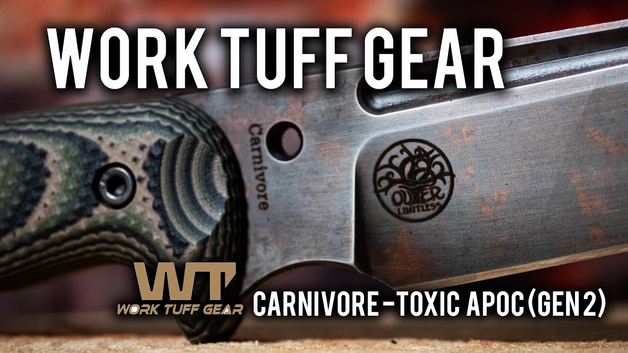 A FANTASTIC KNIFE BY WORK TUFF GEAR | THE CARNIVORE GEN 2 | FULL REVIEW ...