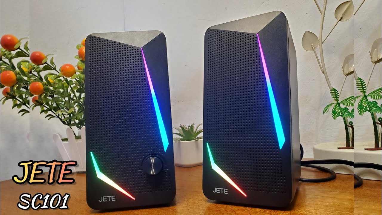 JETE SC101 Review | Speaker Desktop Terbaik !! - YouTube