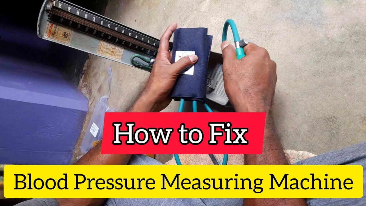 Easy Blood Pressure Machine Repair at Home (DIY) - YouTube