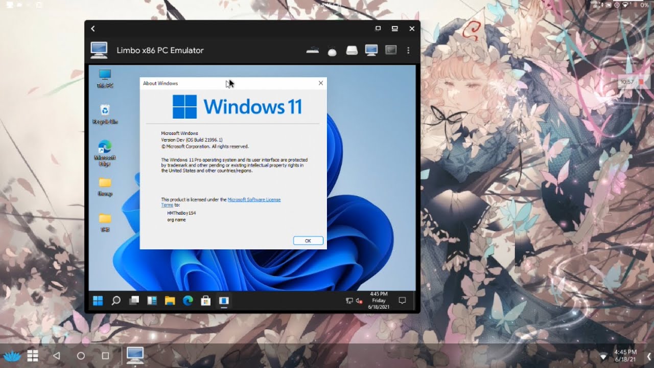 Windows 11 but I run it on Bliss OS 11 (.14) - YouTube