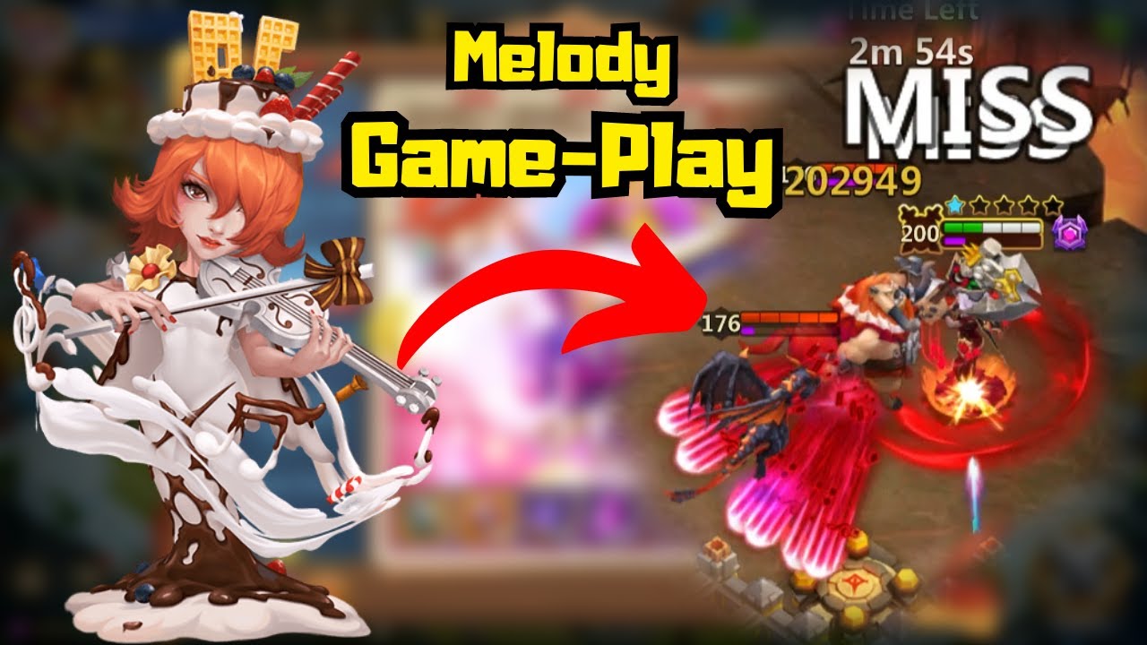 Melody | Build and Game Play | Castle Clash - YouTube