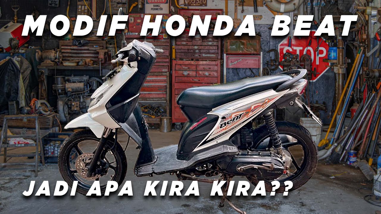 Honda beat matic jadi Streetcub SENGGOL DONG!! - YouTube