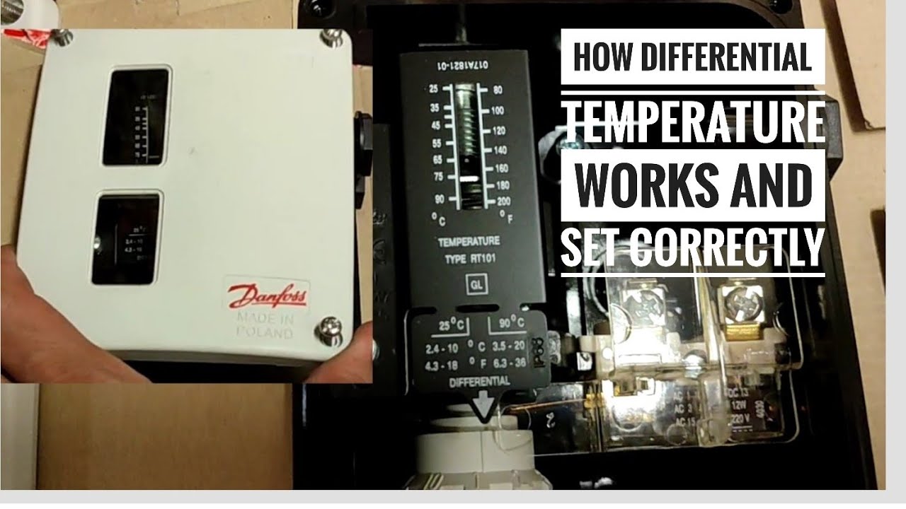 How differential temperature works and set correctly/ Danfoss RT 101 ...