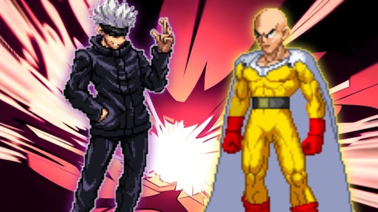 Accurate Saitama OP VS Gojo Season 1 OP in Jump Force Mugen - YouTube