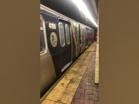 Mta (B) and R211A (A) trains Leave 125th Street - YouTube