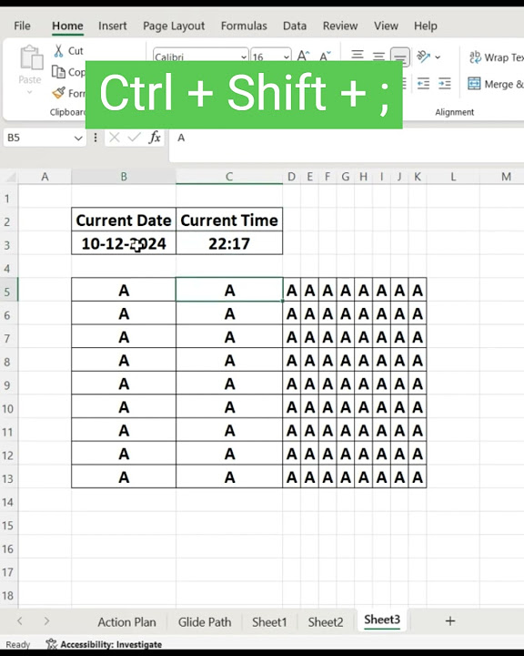 Date And Time In Excel ⏰📅 Excel Exceltips Learnexcel Exceltricks Excelformula Youtube